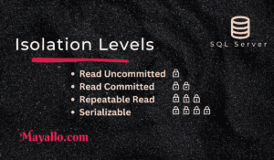 Isolation Levels In SQL Server With Examples | Mayallo